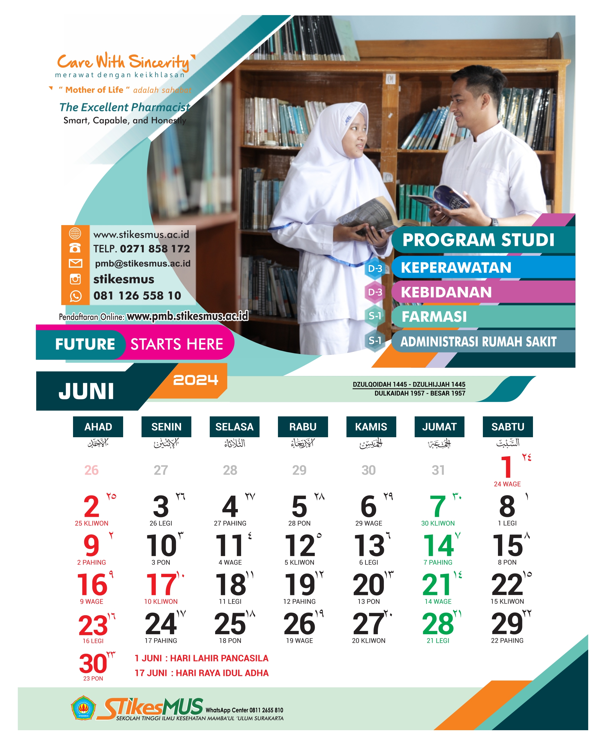 KALENDER TAHUN 2024 STIKESMUS – STIKESMUS